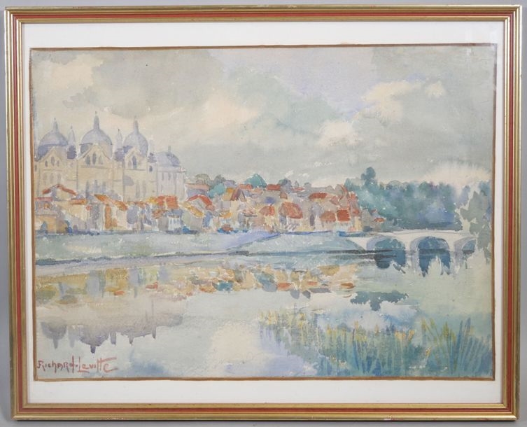 Joseph Richard Levitte | View of Périgueux | MutualArt