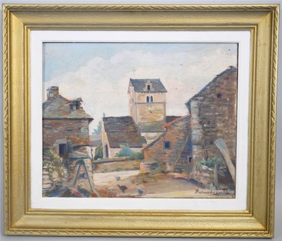 Joseph Richard Levitte | The village | MutualArt