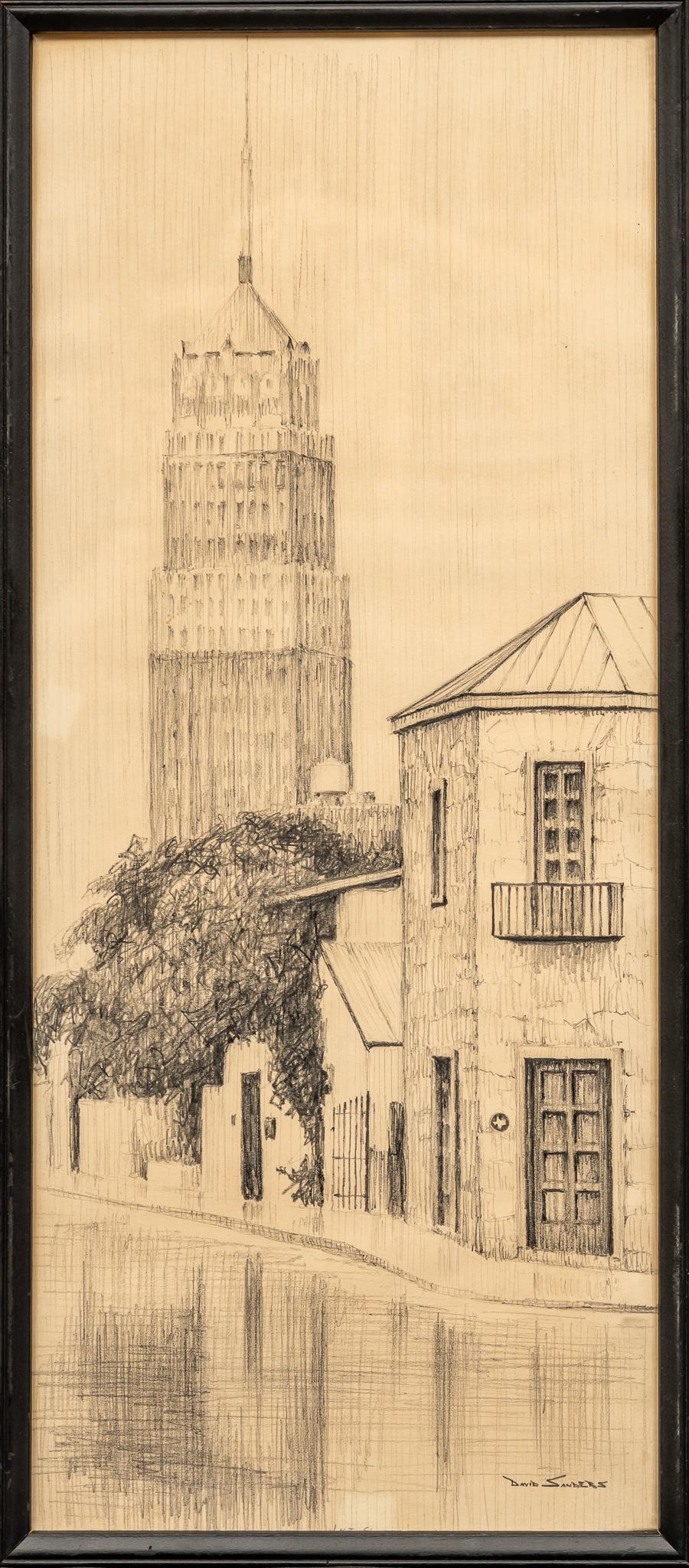 David Sanders | Riverwalk Scene | MutualArt