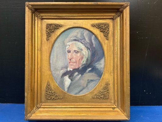 Ruth Robinson | Ruth Robinson Oil Portrait of Her Grandmother (Circa ...