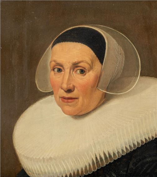 Dutch School | Portrait of a Dutch Golden Age lady wearing a ruff ...