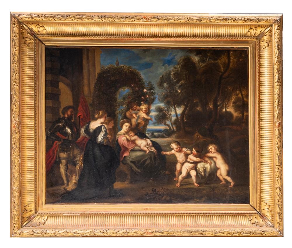 Peter Paul Rubens | Landscape with the Rest on the Flight to Egypt and ...