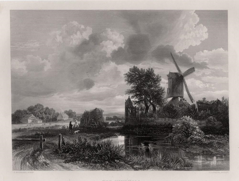 Jacob van Ruisdael | The Windmill (1809) | MutualArt