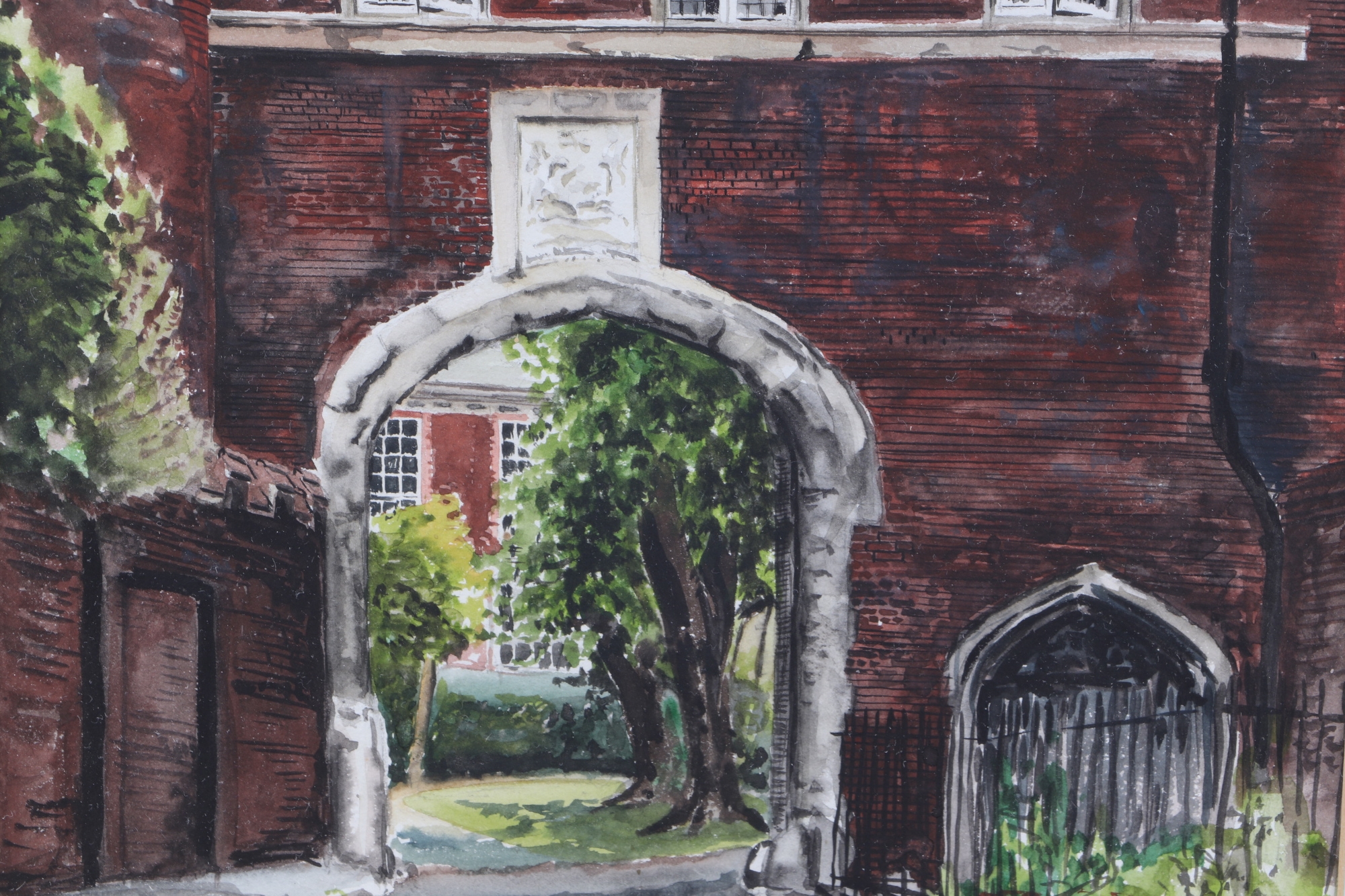 Edward Bestow | Richmond Palace, The Trumpeters Gate | MutualArt