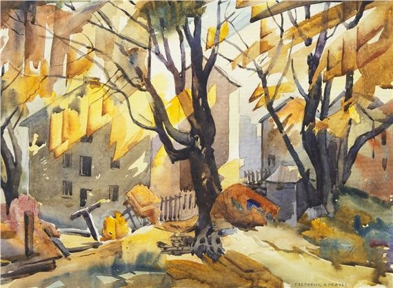Frederick Alexander Fraser | Untitled (Abandoned Mill) | MutualArt