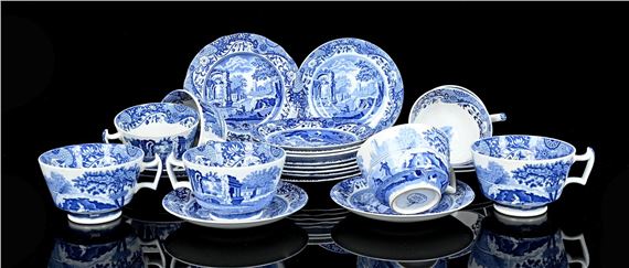 Copeland | Spode and Copeland Spode 'Italian' porcelain lot comprising ...