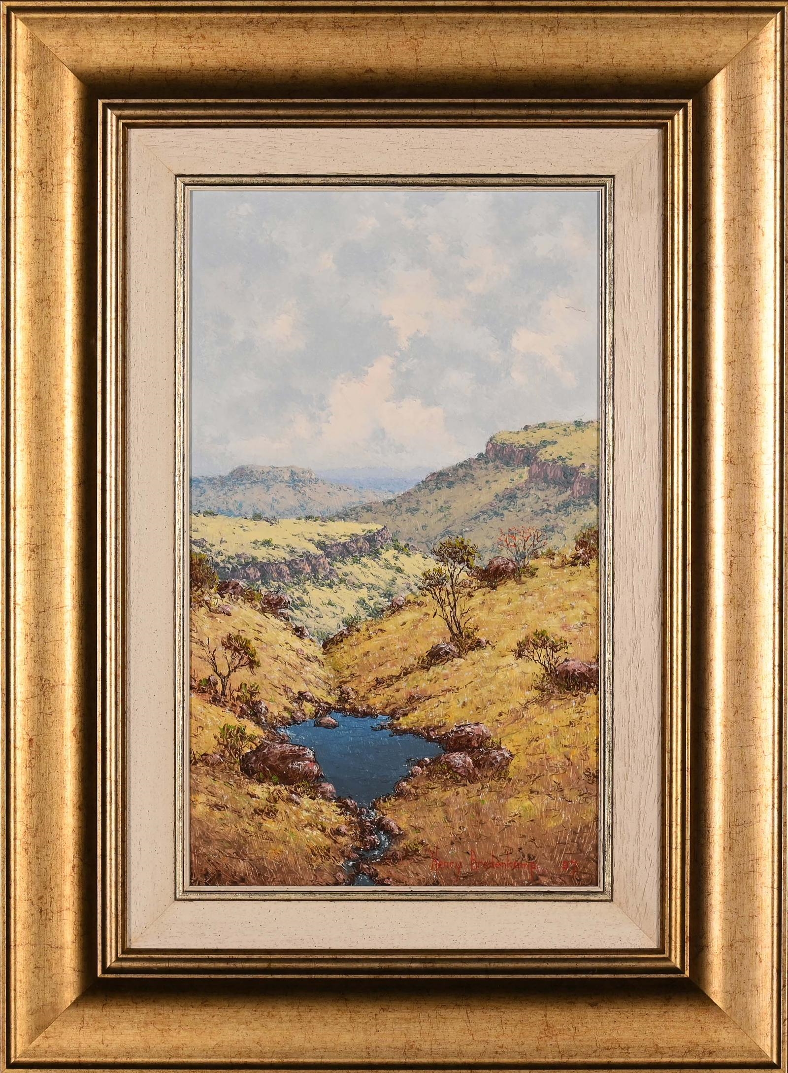 Henry Bredenkamp | Henry Bredenkamp (South Africa, 1935 - ), Pond in ...