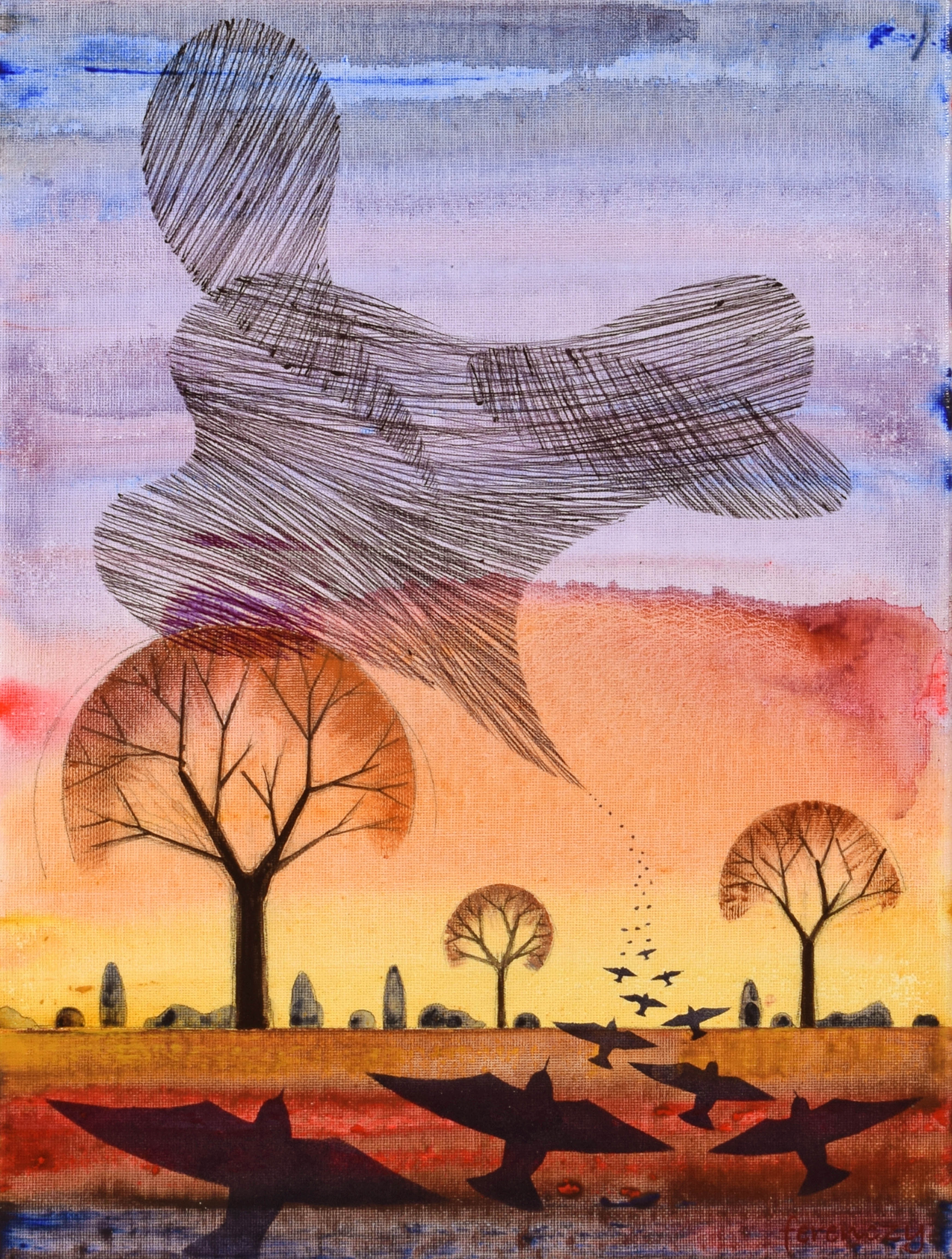 Nicholas Ferenczy | Murmurations #3 (2024) | MutualArt