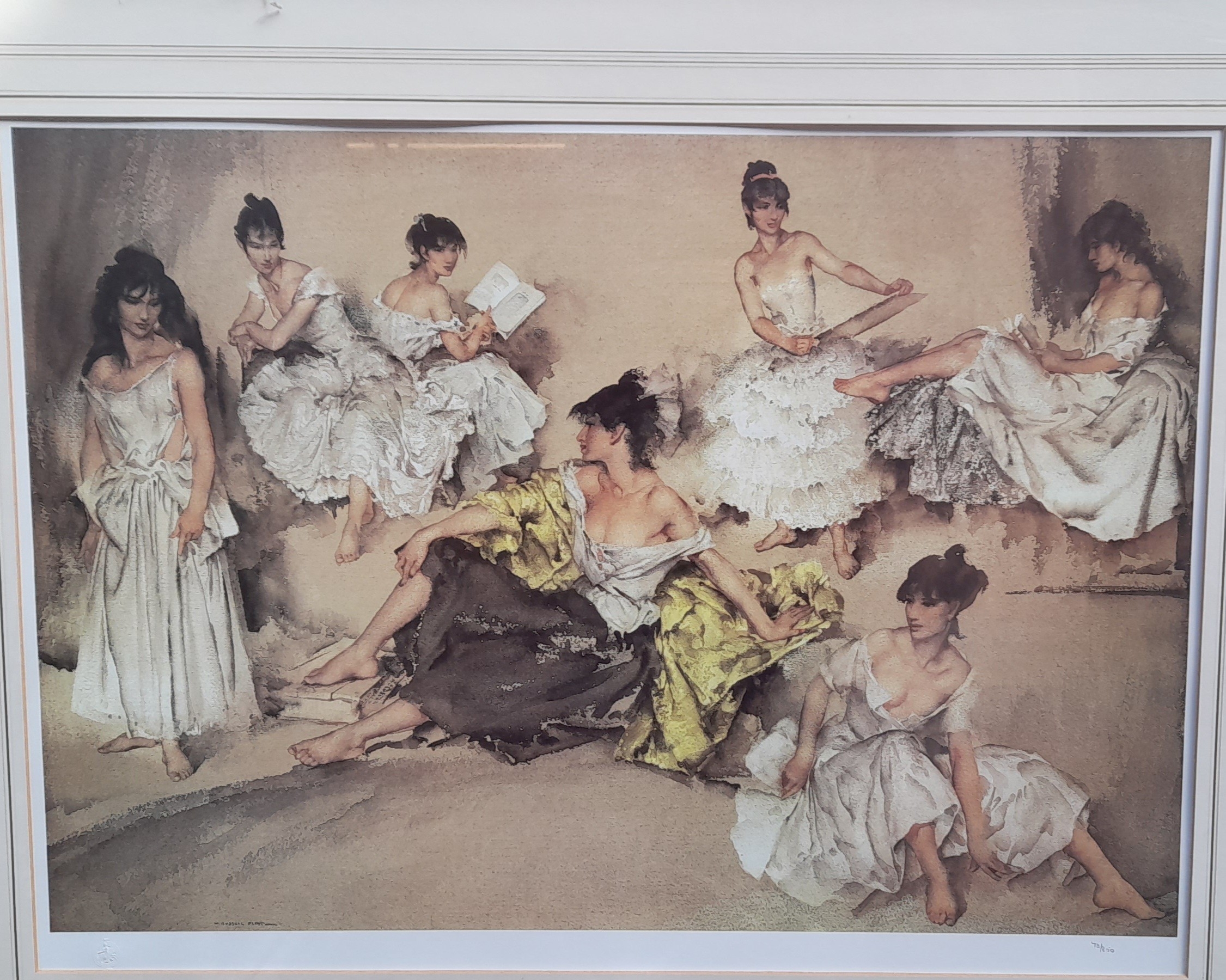 William Russell Flint | LIMITED EDITION LITHOGRAPHIC PRINT SIR WILLIAM ...