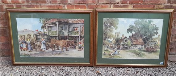 Eugene Richard Sturgeon | PAIR OF LITHOGRAPHIC PRINTS BY STURGEON OF ...