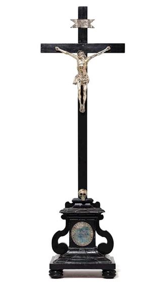 German School, 18th Century | STELLAR CROSS WITH SILVER CHRIST (1754 ...