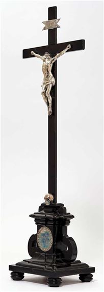 German School, 18th Century | STELLAR CROSS WITH SILVER CHRIST (1754 ...