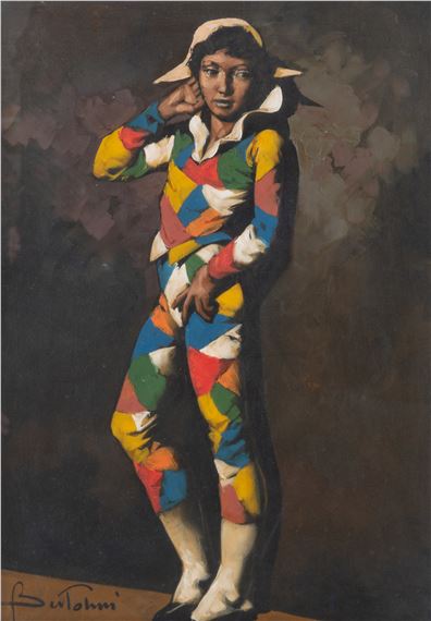 Edoardo Bertolini | Arlecchino | MutualArt