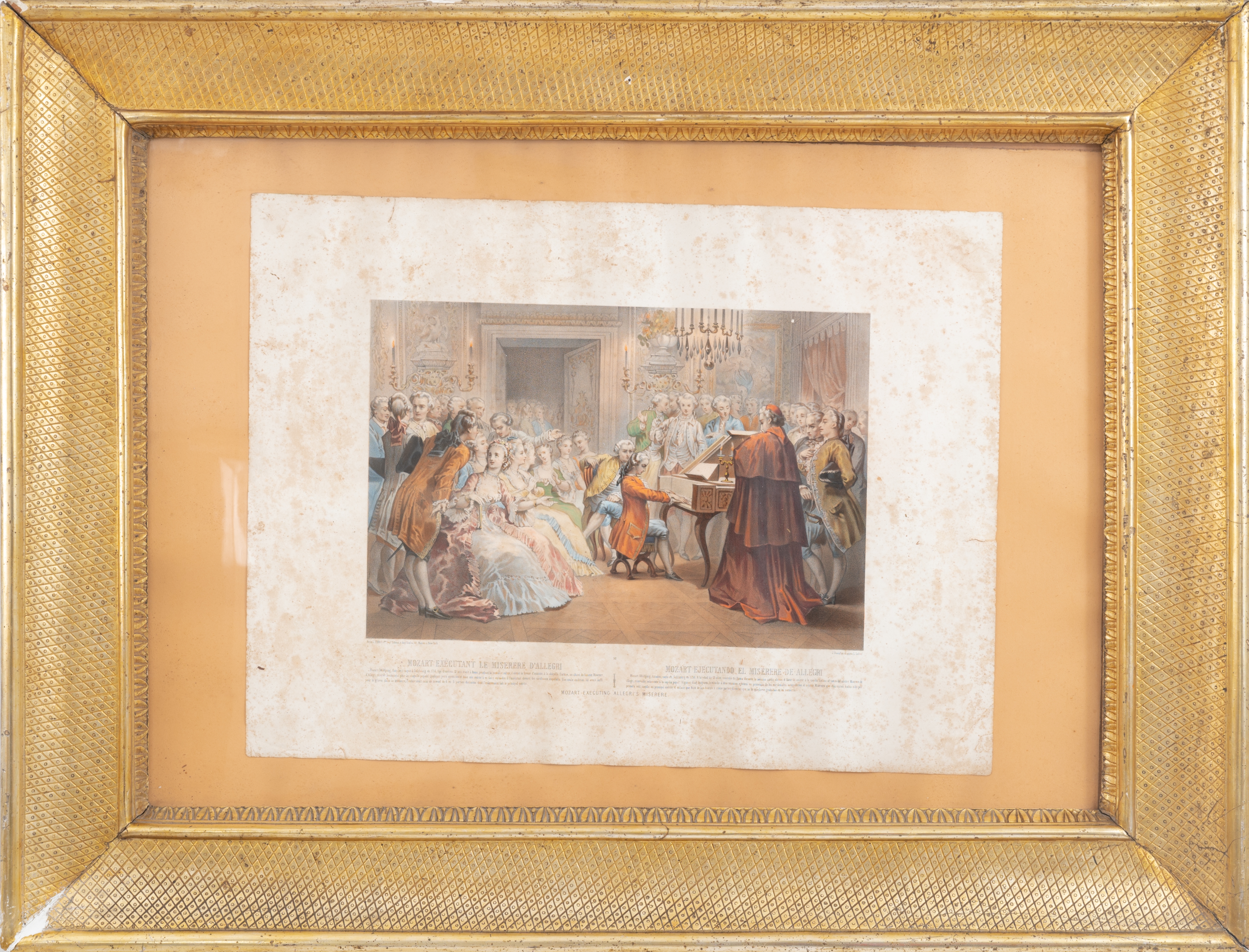 French School, 19th Century | Cornice in legno dorato ad oro zecchino ...