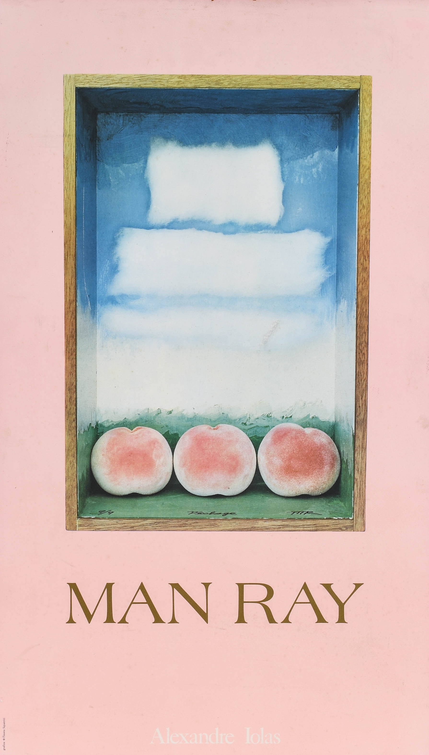 Man Ray | Man Ray (1890-1976) American Three Peaches Offset ...