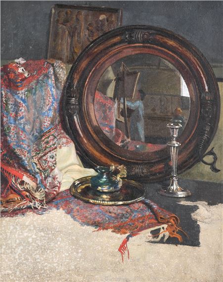 Herbert Davis Richter | The drawing room in summer | MutualArt