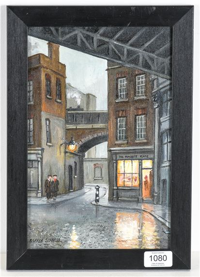 Steven Scholes | Steven Scholes (b.1952)The Borough Market, Southwark ...