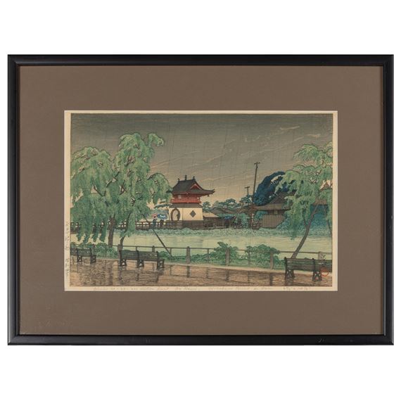 Hasui Kawase | Snow at Inokashira Benten Shrine (20th Century) | MutualArt