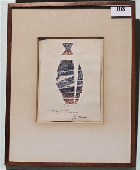 Rui Oliveira | Quadro de Rui Oliveira com técnica mista de | MutualArt