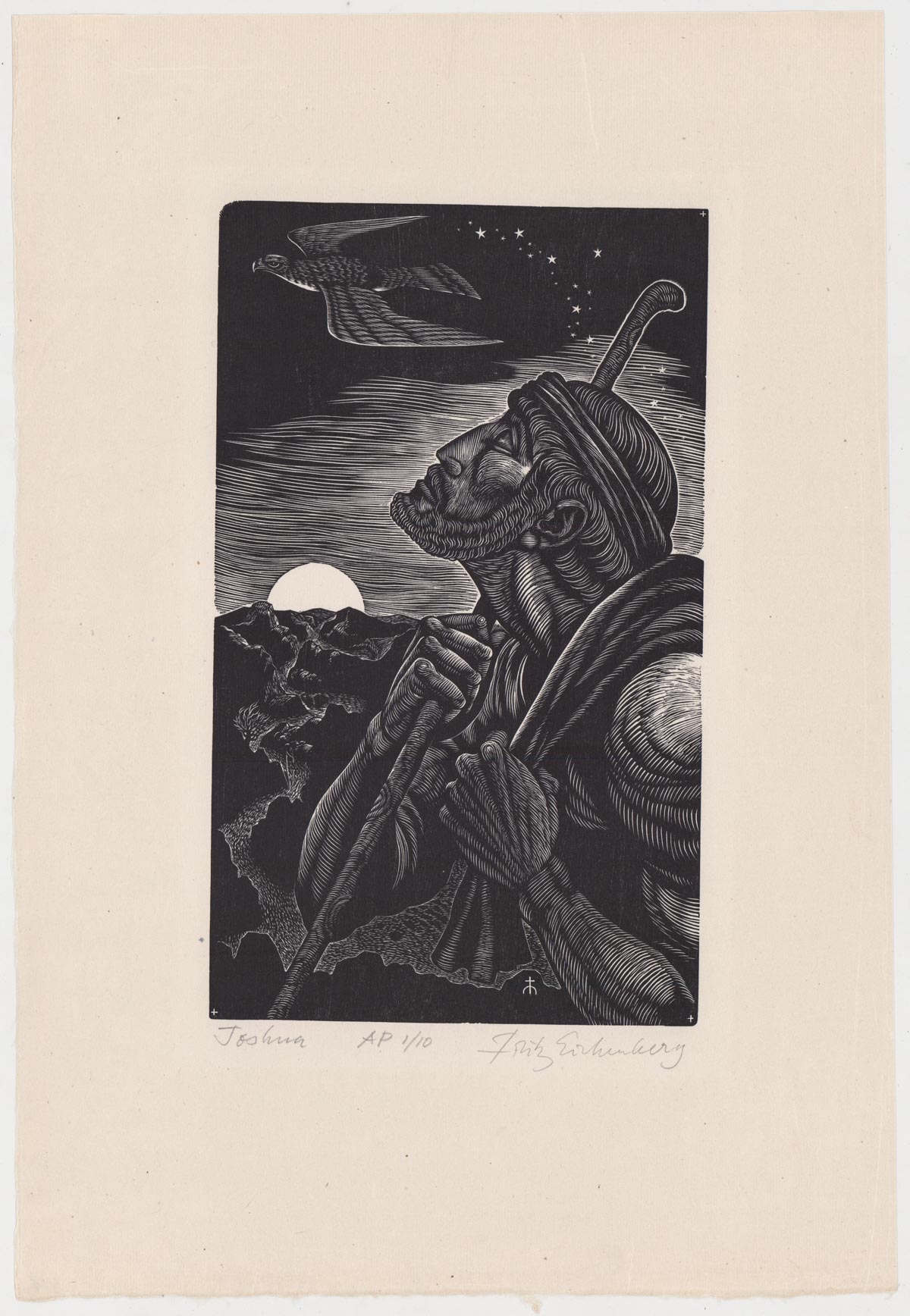 Fritz Eichenberg | Joshua | MutualArt