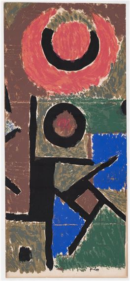 Paul Klee | Paul Klee Silkscreen Circa 1938 (Circa 1938) | MutualArt