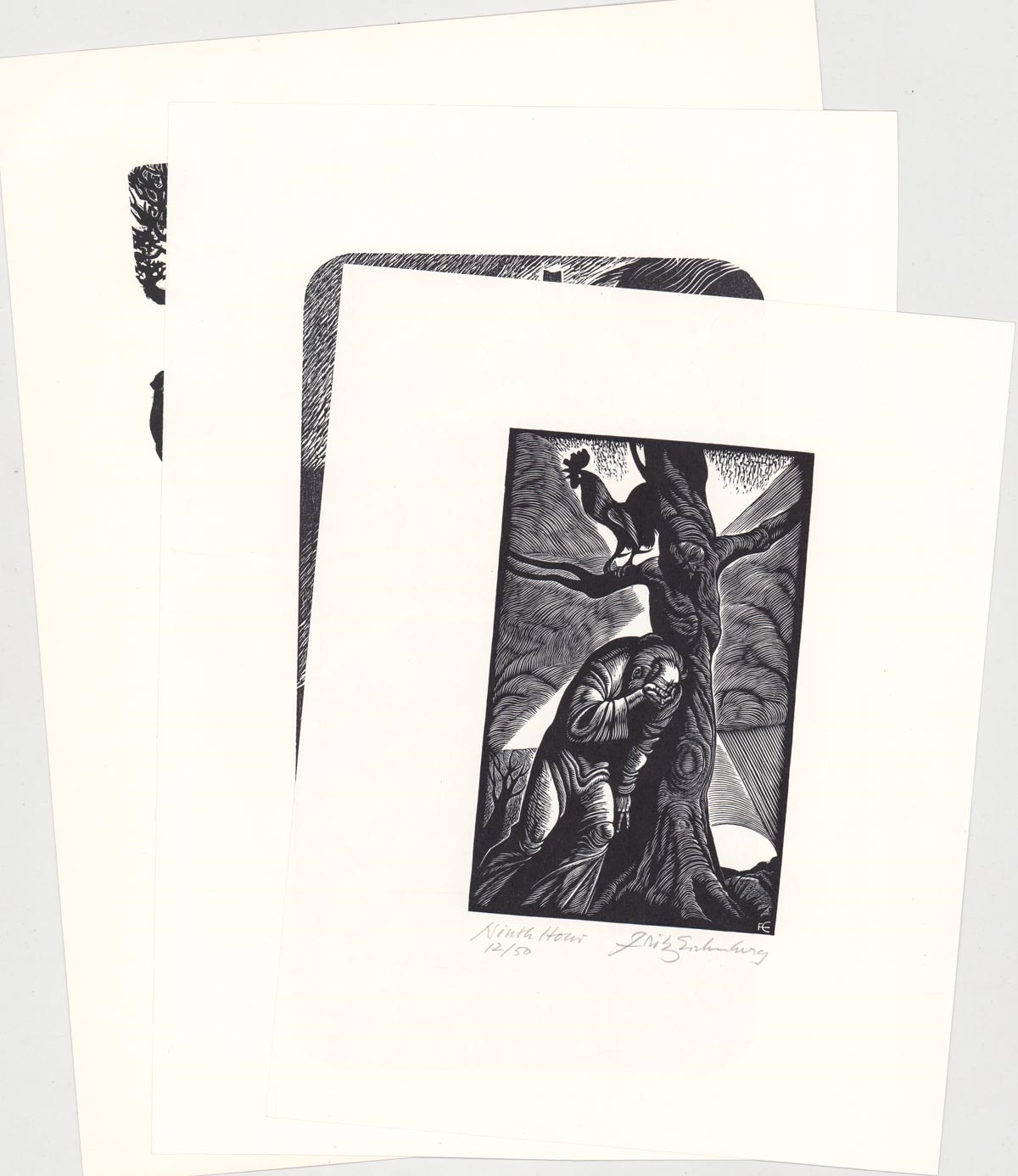 Fritz Eichenberg | Fritz Eichenberg (3) Wood Engravings Signed | MutualArt