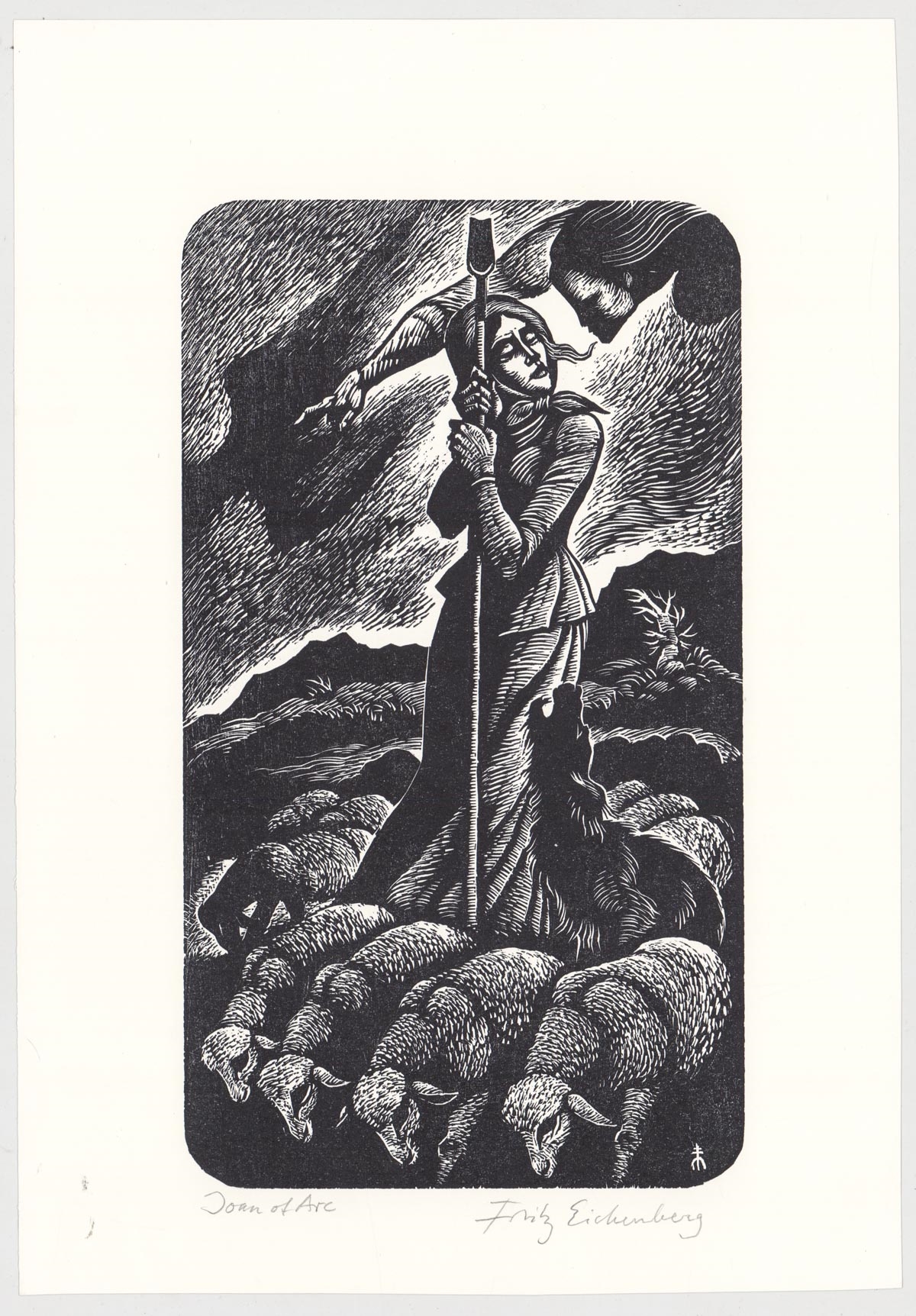 Fritz Eichenberg | Fritz Eichenberg (3) Wood Engravings Signed | MutualArt