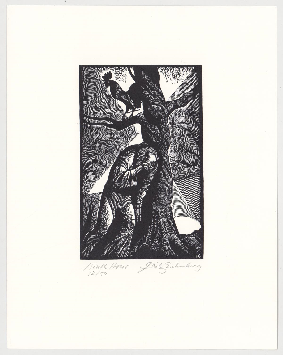 Fritz Eichenberg | Fritz Eichenberg (3) Wood Engravings Signed | MutualArt