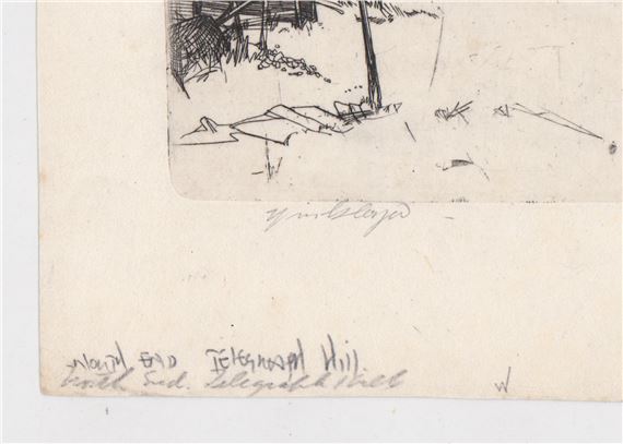 John W. Winkler | John Winkler Signed Etching [Telegraph Hill] (1918 ...