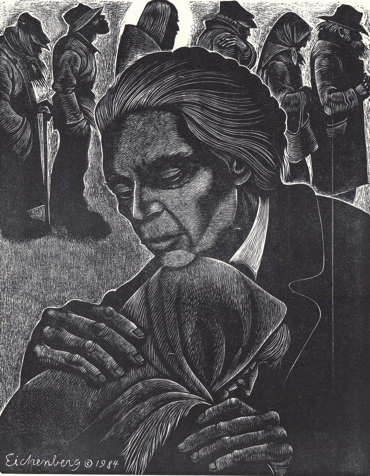 Fritz Eichenberg | Fritz Eichenberg (3) Wood Engravings Signed | MutualArt
