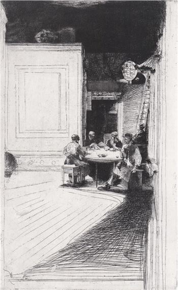 John W. Winkler | John Winkler (1890-1979) Fine Etching | MutualArt