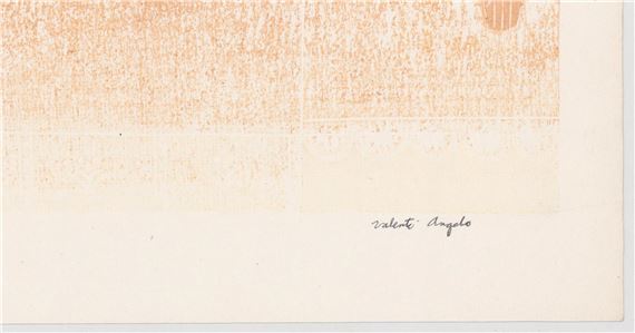 Valenti Angelo | Angelo Valenti Block Print of Female Nude | MutualArt