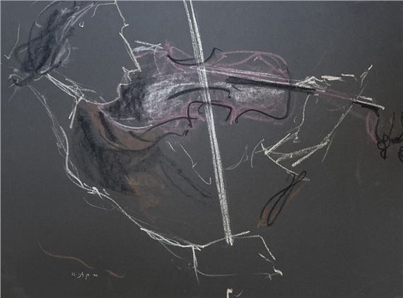 Gabi Ben-Zano | The v iolinist (1973) | MutualArt