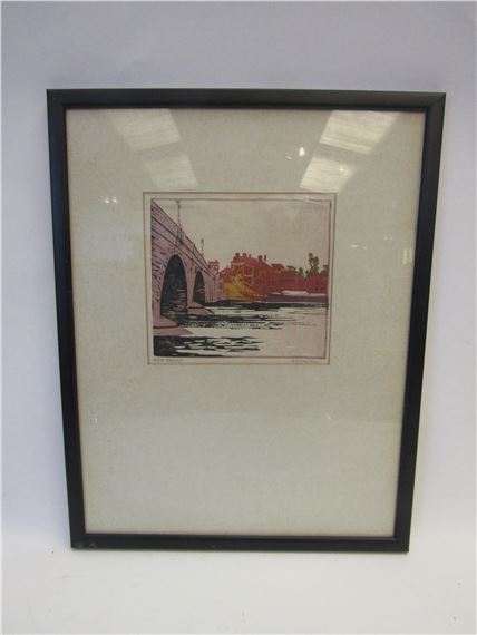 Sylvan G. Boxsius | Kew Bridge (Circa 1941) | MutualArt