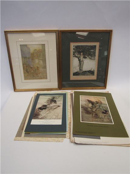 Arthur Rackham | A portrait of the artist's daughter, Barbara (1915 ...