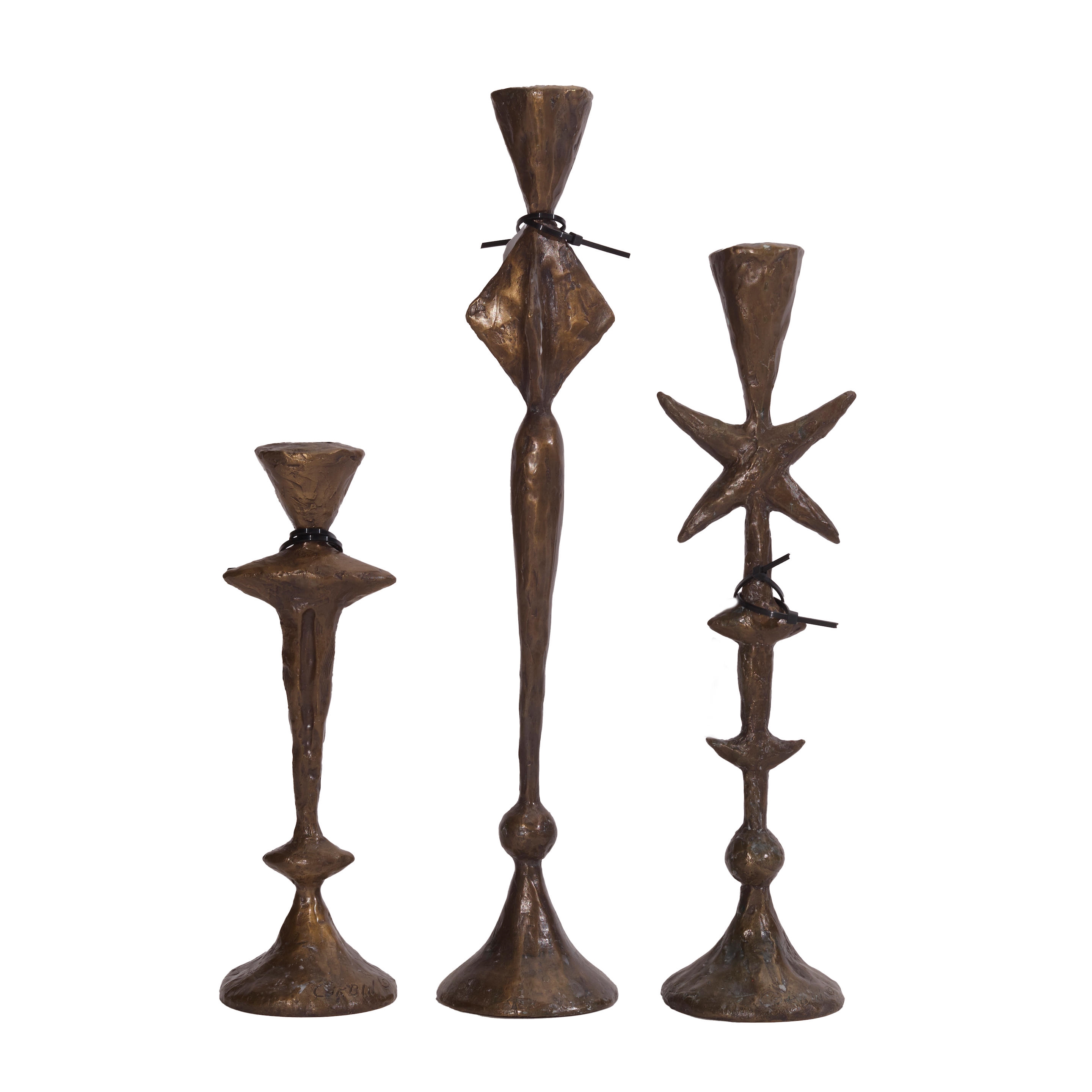 Tom Corbin | 'TOTEM' CANDLESTICKS (Circa 1996) | MutualArt