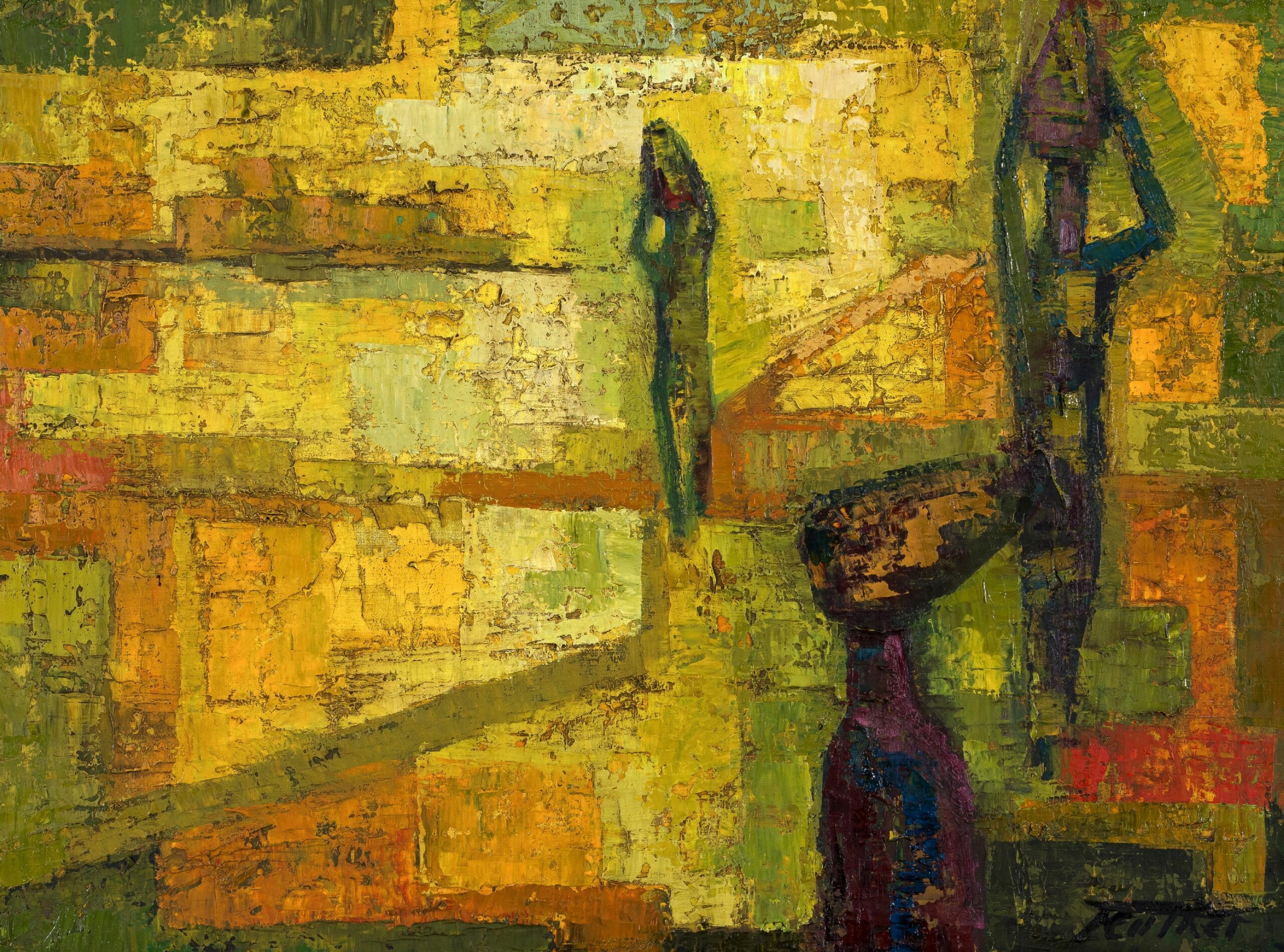 Wolf Reuther | Gang zum Brunnen | MutualArt