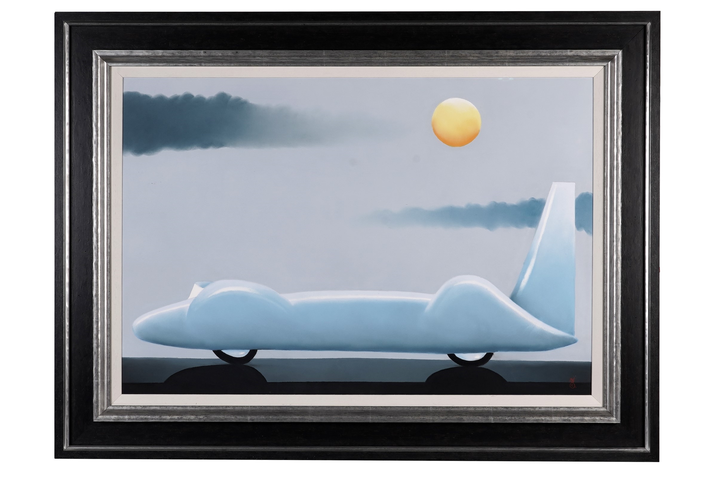 Mackenzie Thorpe | Mackenzie Thorpe - Blue Bird | pastel (2016) | MutualArt