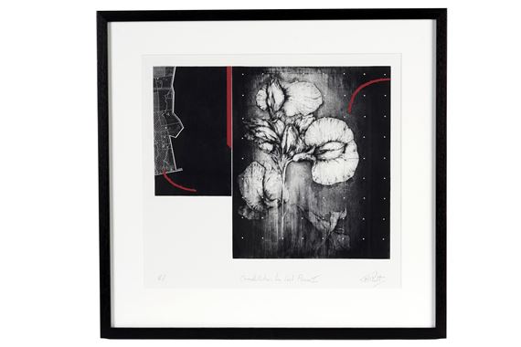 John Pratt | John Pratt - Constellation for Lost Flora II | artist's proof etching and collage ...