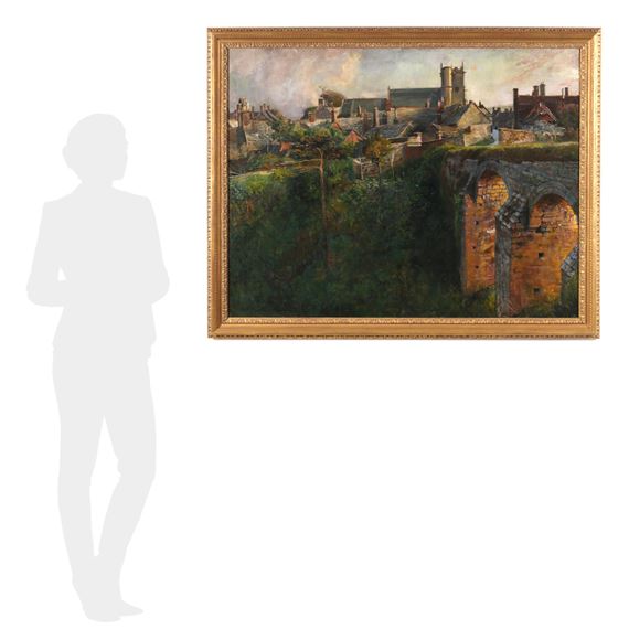 Frank Lewis Emanuel | Corfe Castle (1905) | MutualArt