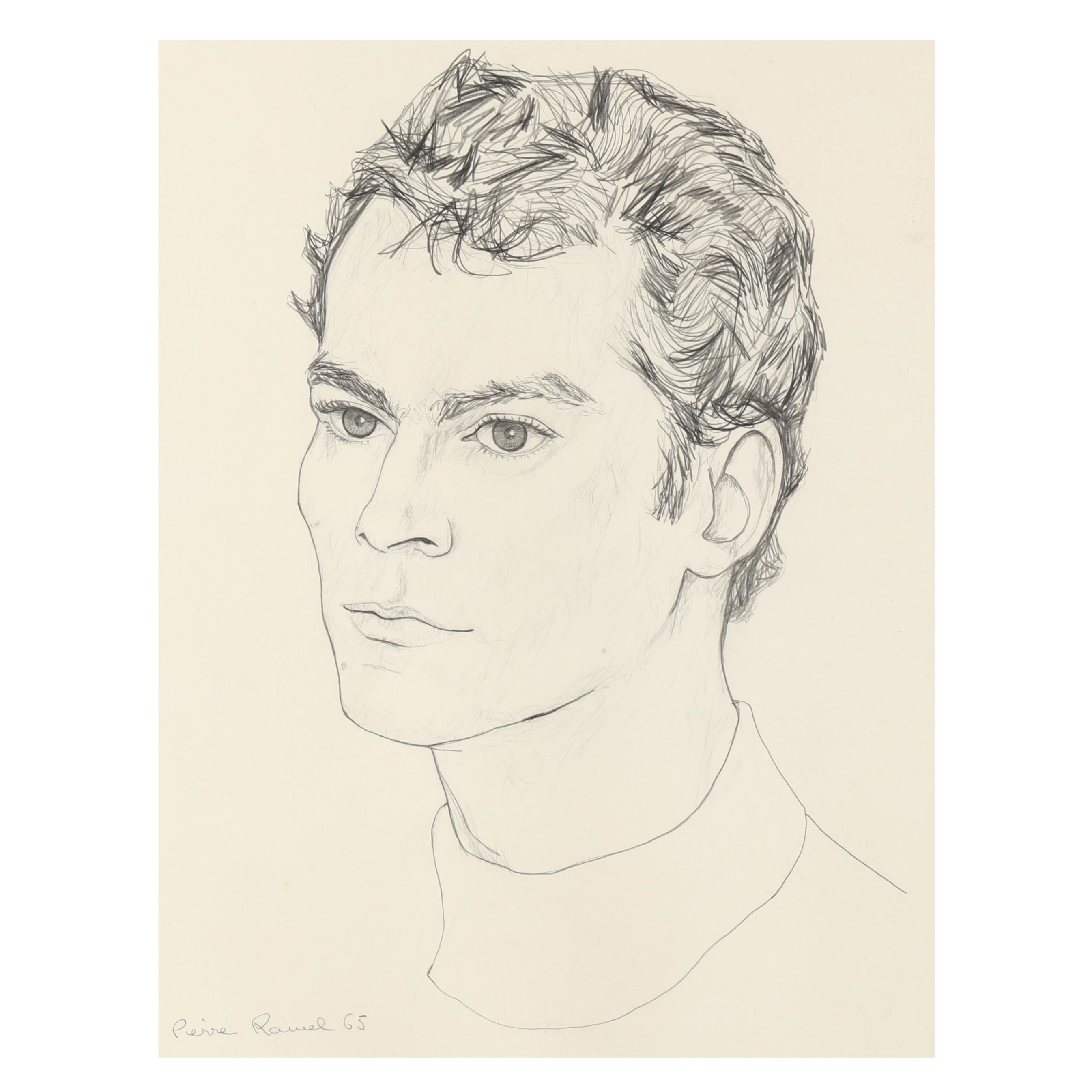 Pierre Ramel | Portrait of a Man (1965) | MutualArt