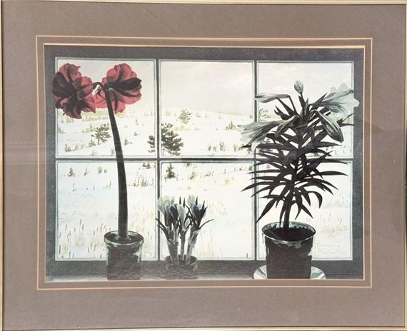 Bruno Bobak | DESIRABLE BRUNO BOBAK SIGNED PRINT - FRAMED | MutualArt