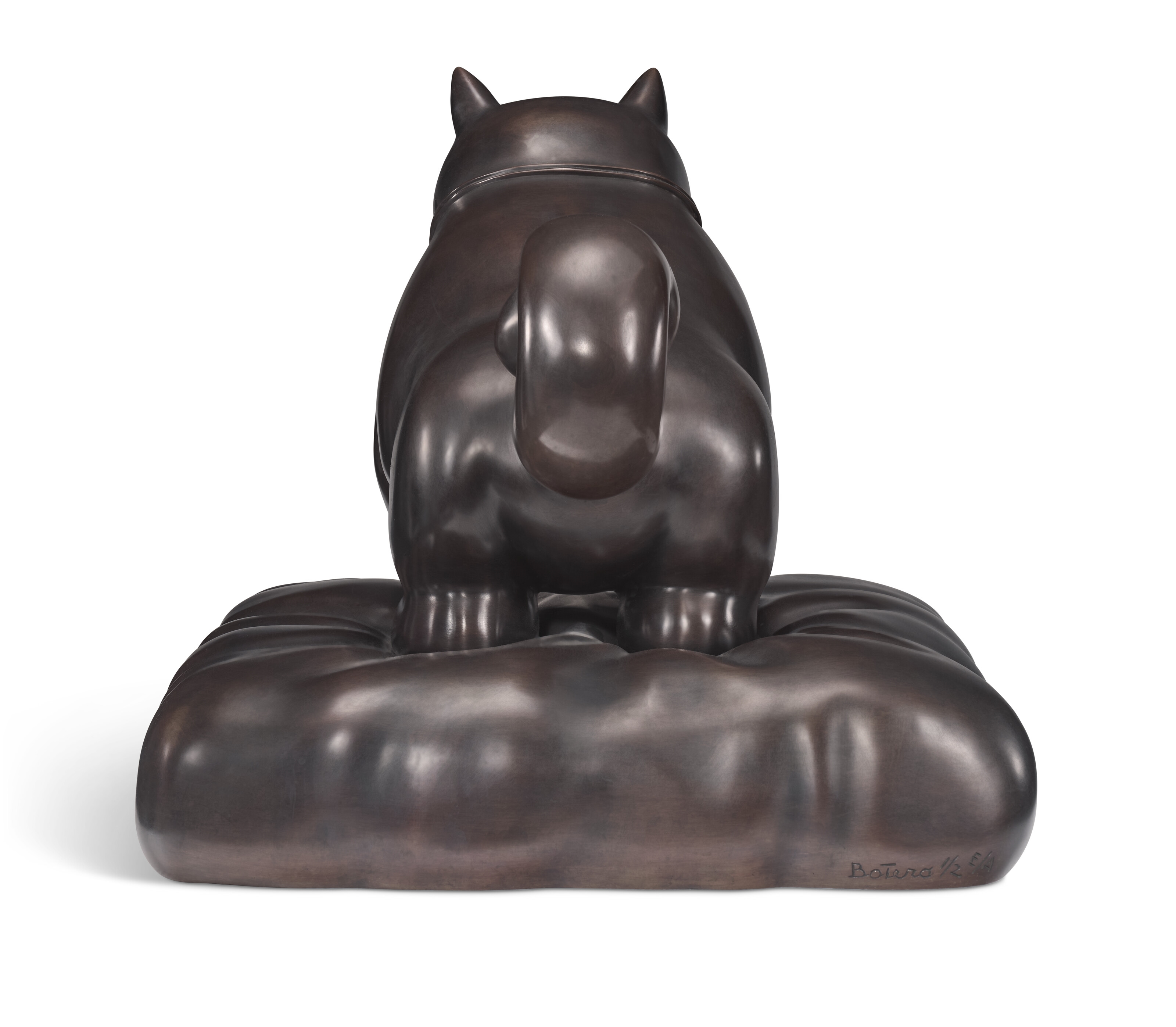 Fernando Botero | Dog on a Cushion (1976) | MutualArt
