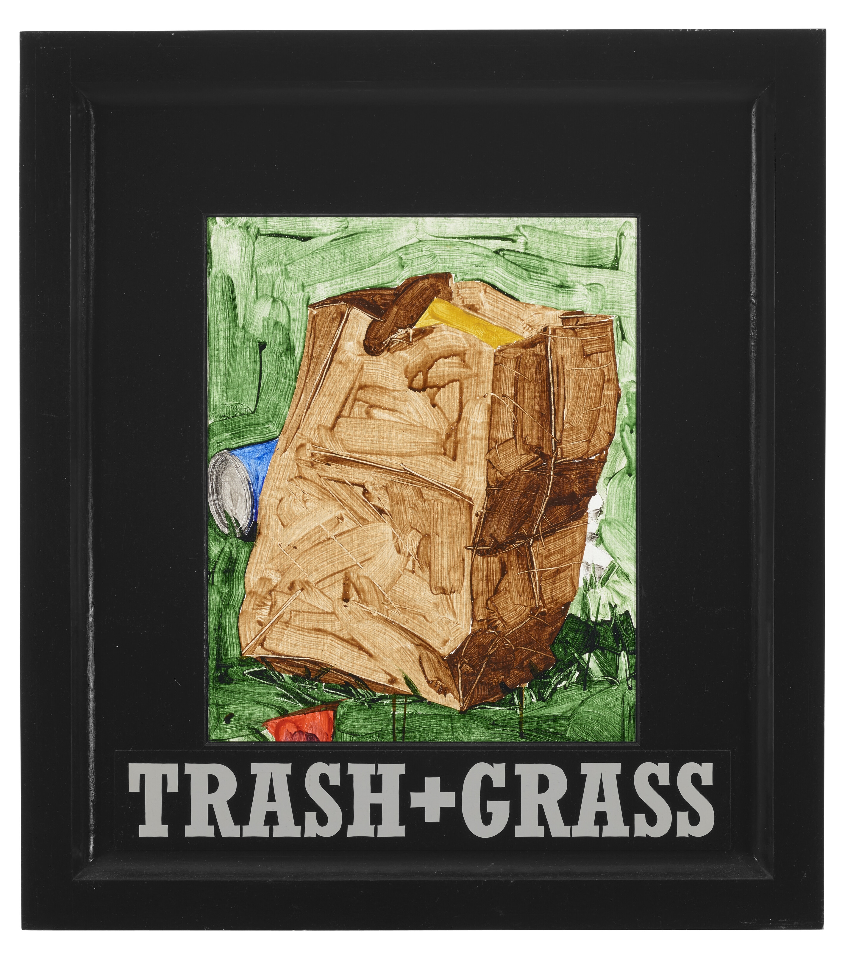 Neil Jenney | TRASH+GRASS (1970) | MutualArt