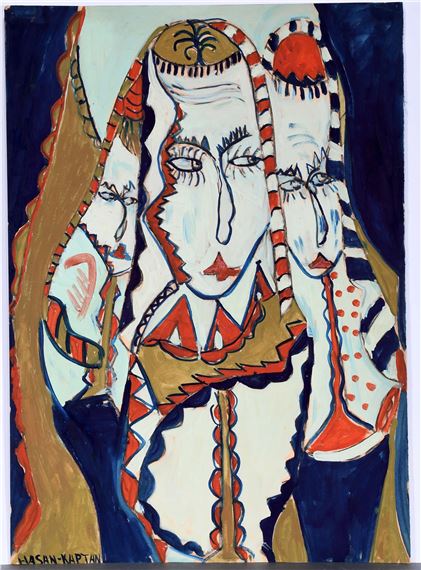 Hasan Kaptan | Three Friends (1952) | MutualArt