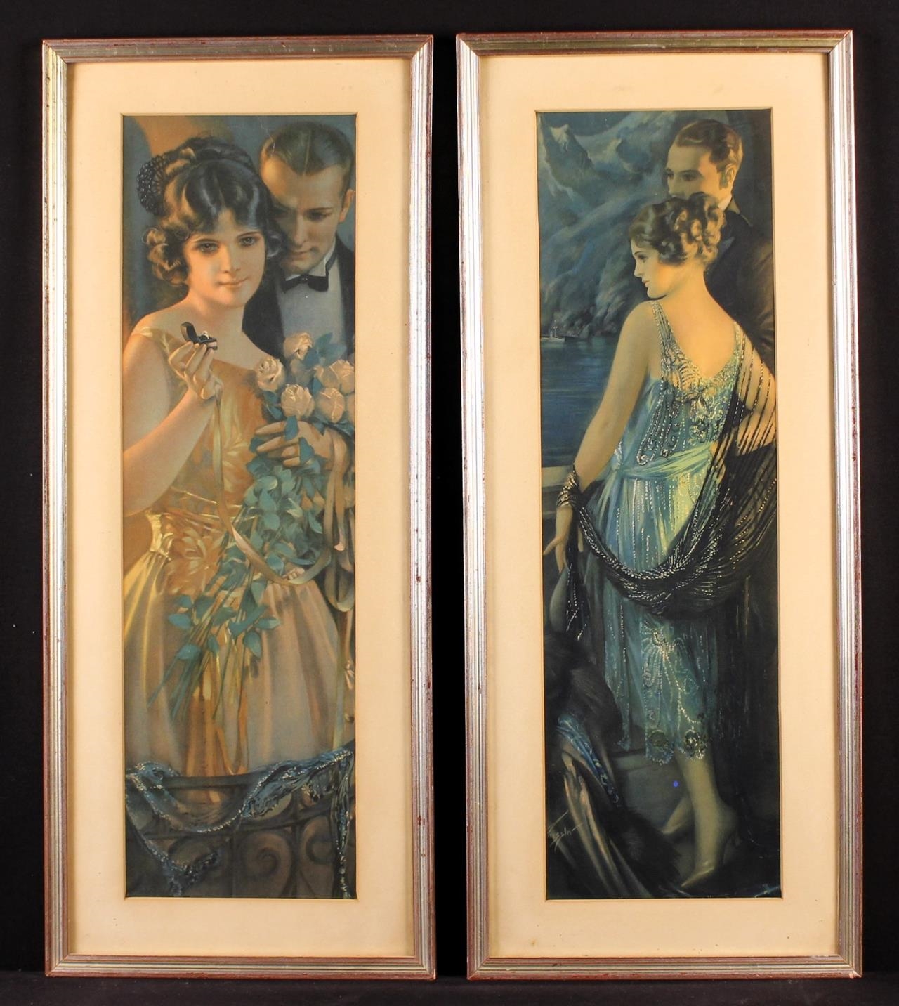 Gene Pressler | A Pair of Framed 1920’s Gene Pressler Prints (1920 ...