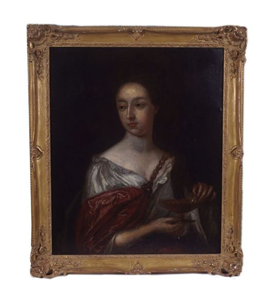 Godfrey Kneller | 18th-Century portrait of a lady (18th Century) | MutualArt