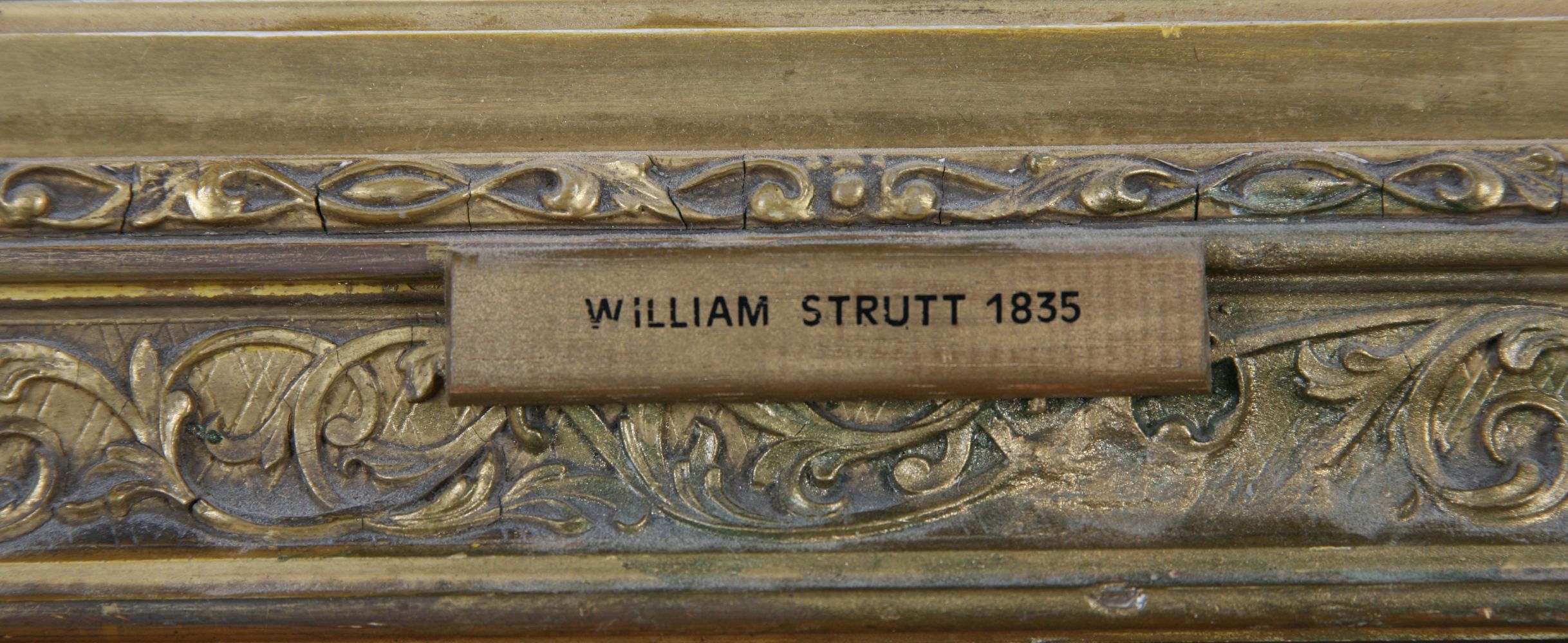 William Strutt | Portrait of a Dutch Tronie wearing a crimson cloak, on ...