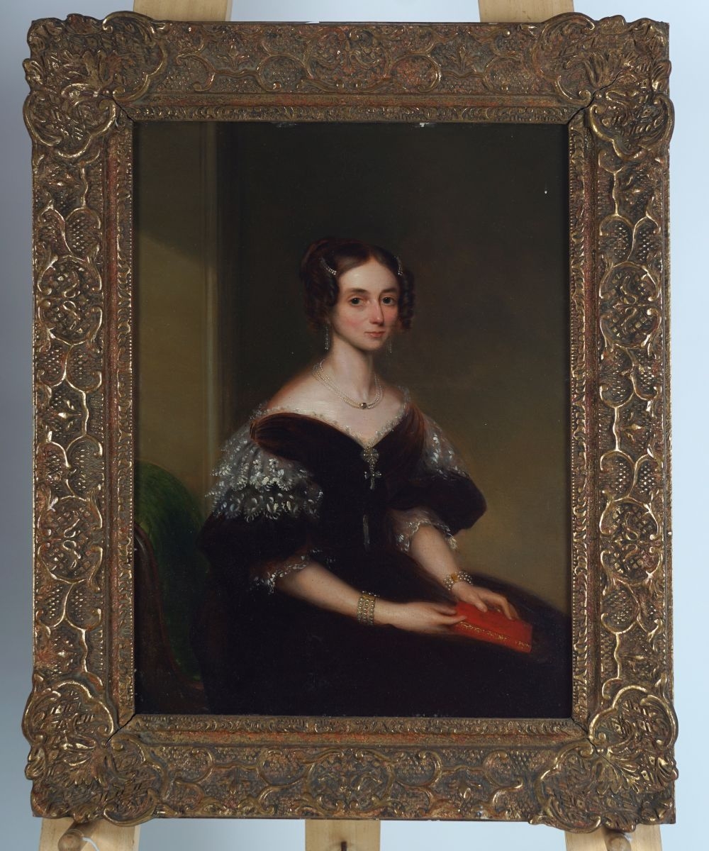 John Bridges | Portrait of a seated lady | MutualArt
