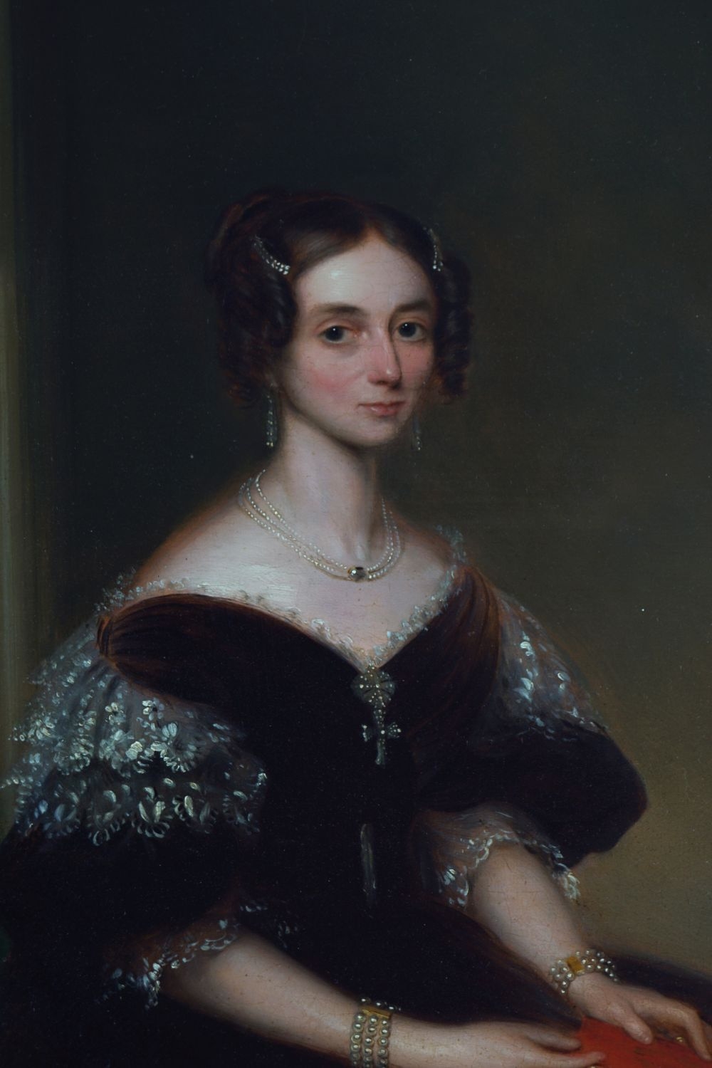 John Bridges | Portrait of a seated lady | MutualArt